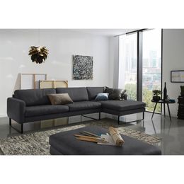3C Candy Ecksofa &raquo;Aidan modernes Sofa in aktueller Formensprache, bequem, L-Form&laquo; eleganter Stil mit hohem Sitzkomfort, auch mit Lederbezug grau 59, 7