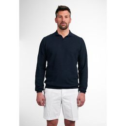 Eterna Herren Strickpullover blau XL