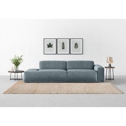Trendmanufaktur Big-Sofa &raquo;Braga, mit hochwertigem Kaltschaum, Megasofa, in Cord erh&auml;ltlich&laquo; modernes Big-Sofa, Couch mit hohem Sitzkomfort, 277/72/107
