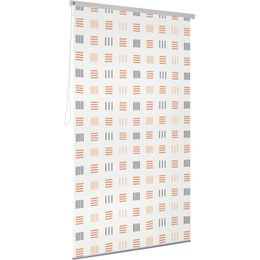 Kleine Wolke Duschrollo Breite 134 cm ausziehbar, 128 x 240 cm beige Kunststoff