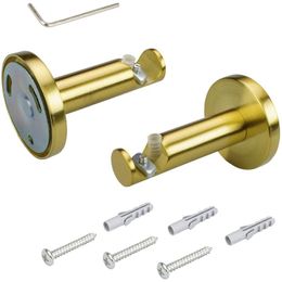 Liedeco Tr&auml;ger f&uuml;r Gardinenstange &Oslash; 16 mm gold