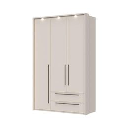 OTTO home Dreht&uuml;renschrank &raquo;Opera mit oder ohne Kranz inkl. LED-Bel.,B92,137,182 oder 227 cm&laquo; UV lackiert, Soft Close Funktion, H&ouml;henverstellbare F&uuml;&szlig;e
