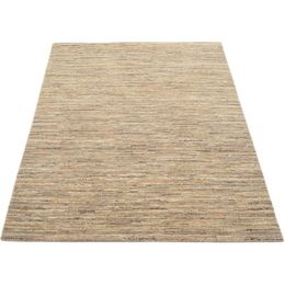 OCI DIE TEPPICHMARKE Teppich &raquo;HIMALI LINEA&laquo; rechteckig 5 mm H&ouml;he Wohnzimmer beige Schurwolle