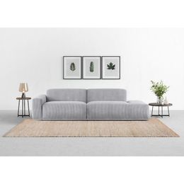 Trendmanufaktur Big-Sofa &raquo;Braga, mit hochwertigem Kaltschaum, Megasofa, in Cord erh&auml;ltlich&laquo; modernes Big-Sofa, Couch mit hohem Sitzkomfort, 277/72/107