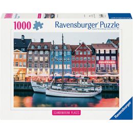 Ravensburger Puzzle &raquo;Scandinavian Places, Kopenhagen, D&auml;nemark&laquo; Made in Germany bunt