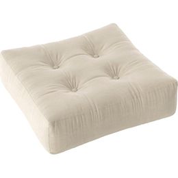 Karup Design Pouf &raquo;More Pouf&laquo; beige Stoff