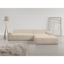 WERK2 Ecksofa &raquo;Zeus-XL, Mega-Sofa mit gro&szlig;er Sitztiefe, Stellma&szlig;e 311cm x 210cm&laquo; Curvy Trend Garnitur mit urbaner Optik, bequem, Big-Sofa, L-Form 