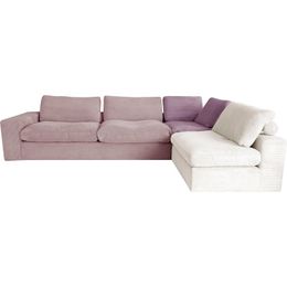 Alina Ecksofa &raquo;Sandy&laquo; mit losen Sitz und R&uuml;ckenkissen, in modernem Cordstoff bunt Cord GCT (92% Polyester, 8% Nylon)
