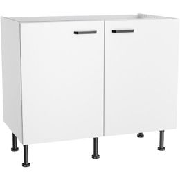 KOCHSTATION Sp&uuml;lenschrank &raquo;KS-Paula&laquo; 100 cm breit, 87 cm hoch, mit 1 T&uuml;r