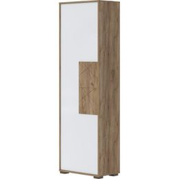 OTTO home Garderobenschrank &raquo;Stela&laquo; (H/B/T): 197/62,4/35,7cm, mit Push-to-open-Funktion wei&szlig;