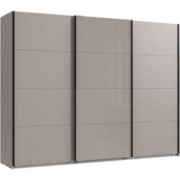 wimex Kleiderschrank &raquo;Tilburg, Metallgriffe, Made in Germany&laquo; Breite 270cm wahlweise mit 2 oder 3 T&uuml;ren, mit Schwebet&uuml;ren, jeweils 1 Glaselement, 180, 225 