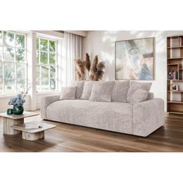 Home Affaire Big-Sofa &raquo;LAKESIDE klein 3-Sitzer Schlafsofa mit Bettkasten, Breite 238 cm&laquo; Liegefl&auml;che 149x195 cm, hoher Sitzkomfort, Ma&szlig;e B/T/H: 238/98