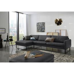 3C Candy Ecksofa &raquo;Aidan modernes Sofa in aktueller Formensprache, bequem, L-Form&laquo; eleganter Stil mit hohem Sitzkomfort, auch mit Lederbezug grau 59, 7