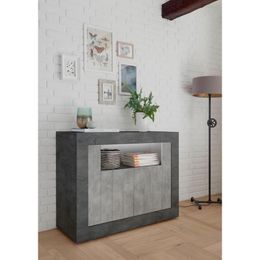 Home Affaire Sideboard &raquo;Urbino&laquo; Breite 110 cm grau