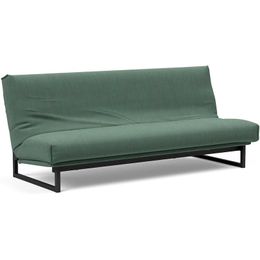 INNOVATION LIVING Schlafsofa &raquo;Fraction Dauerschlaffunktion, schlicht und elegant, Industriedesign&laquo; bequem, R&uuml;ckenlehne 3-fach verstellbar gr&uuml;n 100% 