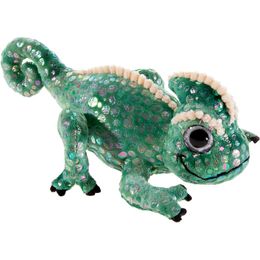 Heunec Kuscheltier &raquo;Die Schule der Magischen Tiere, Chameleon Caspar klein&laquo; gr&uuml;n Kuscheltier