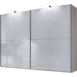 Wiemann Schwebet&uuml;renschrank &raquo;Orion, Kleiderschrank, Schrank, W&auml;scheschrank, mit Schiebet&uuml;ren&laquo; hochwertige Glasfront, variable Inneneinteilung, 