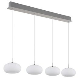 Globo LIGHTING LED-H&auml;ngeleuchte &raquo;QUINTARA&laquo; LED-Modul 1 Stk. Warmwei&szlig; Pendelleuchte, Esstisch, Essbereich, Wohnzimmer, h&ouml;henverstellbar