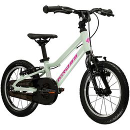 Kinderfahrrad &raquo;KROSS Kinderrad Lightweight Liftie 14" gr&uuml;n&laquo; 1 Gang ohne Schaltung gr&uuml;n Kinderfahrrad