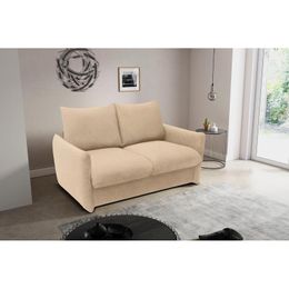 DOMO collection Schlafsofa &raquo;700023 Schlaffunktion, Federkern, 2-Sitzer, stabile Liegefl&auml;che&laquo; Sitzfl&auml;chen einzeln ausklappbar zum Schlafen, Relaxen und