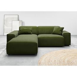 Home Affaire Ecksofa &raquo;Glimminge L-Form auch in Breitcord, Feincord + Easy care-Bezug,&laquo; Breite 234, Zierkissen gr&uuml;n 95% Polyester, 5% Nylon
