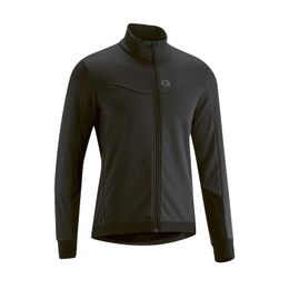 Gonso Herren Fahrradjacke &raquo;Silves&laquo; Herren Softshell-Jacke, Windjacke atmungsaktiv und wasserabweisend schwarz S