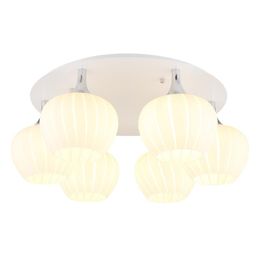Globo LIGHTING Deckenleuchte &raquo;MAXY&laquo; E27 1 Stk. Deckenlampe/Glas klar/&oslash;: 650mm/Dekorillen/Wohnzimmer/Esszimmer