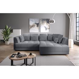 WERK2 Ecksofa &raquo;Tiga, Komfortsofa mit elekt. Auszugsfunktion, bequem, L-Form&laquo; Pure Wohlf&uuml;hlgarantie: Ausziehbare Sitztiefe, XXL-Ottomane & Kissen. 100%