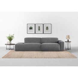 Trendmanufaktur Big-Sofa &raquo;Braga, mit hochwertigem Kaltschaum, Megasofa, in Cord erh&auml;ltlich&laquo; modernes Big-Sofa, Couch mit hohem Sitzkomfort, 277/72/107
