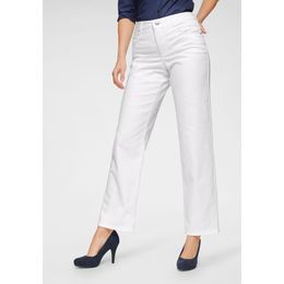 MAC Damen MAC Bequeme Jeans &raquo;Gracia&laquo; Passform feminine fit wei&szlig; 34, L&auml;nge 34