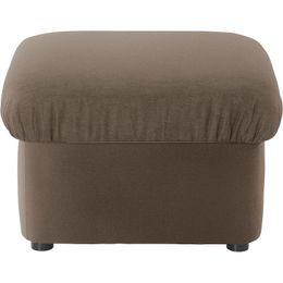 DOMO collection Hocker &raquo;Pegnitz&laquo; braun 100% Polyester