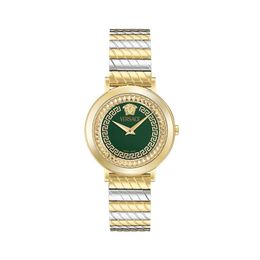Versace Damen Quarzuhr &raquo;DELPHINUS&laquo; Armbanduhr, Damenuhr, Swiss Made, Edelstahlarmband, analog