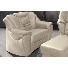 Sit & More sit&more Sessel &raquo;Benson&laquo; beige NaturLeder;Luxus-Microfaser ALTARA NUBUCK (100% Polyester);Luxus-Kunstleder