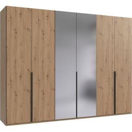 wimex Kleiderschrank &raquo;Mugano,in 5 Breiten,2 H&ouml;hen,2 Tiefen, viele Farben, Made in Germany&laquo; in Basic oder Premium Ausstattung, mit langen Griffen aus Metall,