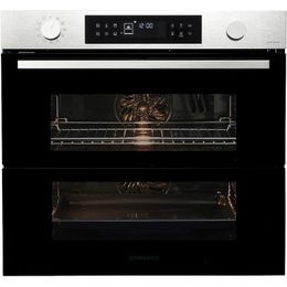 Samsung Einbaubackofen &raquo;NV7B4550VAS/U1&laquo; mit Pyrolyse-Selbstreinigung Dual Cook Flex &ndash; Ein Ofen. Zwei Garr&auml;ume. Flexible T&uuml;r. schwarz Einbaubackofen