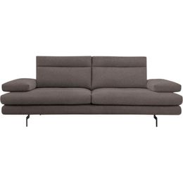 Calia italia 3,5-Sitzer &raquo;Toby Wing, italienisches Designsofa, super bequem, Megasofa&laquo; inkl. Sitztiefenverstellung und Armteilfunktion, F&uuml;&szlig;e in Schwarz