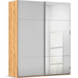 Rauch Schwebet&uuml;renschrank &raquo;Kleiderschrank Schrank Garderobe Schlafzimmerschrank SCALE-TRIO&laquo; edle dreigeteilte Front mit 2 Zierleisten Spiegel/Glas 