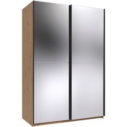 wimex Kleiderschrank &raquo;Mugano, B/T/H 135 oder 180/65/198cm, Made in Germany&laquo; w&auml;hle Deine Ausstattung: Basic oder Premium!, 2 Schwebet&uuml;ren mit oder ohne 