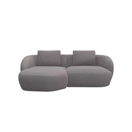FLEXLUX Wohnlandschaft &raquo;Torino, rund, L-Form, Sofa-Ecke mit Recamiere, Longchair-Sofa&laquo; Modernes, organisches Sofa-Design, Kaltschaum, 