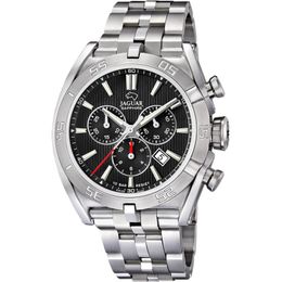 Jaguar Herren Chronograph &raquo;Executive&laquo; Quarzuhr, Armbanduhr, Herrenuhr, Swiss Made, Edelstahlarmband, analog