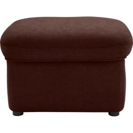 DOMO collection Hocker &raquo;Faenza&laquo; DOMO collection Hocker, in gro&szlig;er Farbvielfalt braun 100% Polyester