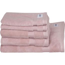 Sch&ouml;ner Wohnen Kollektion SCH&Ouml;NER WOHNEN-Kollektion Handtuch Set &raquo;Cuddly&laquo; schnell trocknende Airtouch-Qualit&auml;t rosa Frotteevelours, Obermaterial: 100% Baumwolle