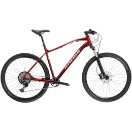 Mountainbike &raquo;KROSS MTB Hardtail Level 6.0 29" rot 12 G&auml;nge&laquo; 12 Gang Shimano DEORE M6100 Schaltwerk Kettenschaltung rot Mountainbike