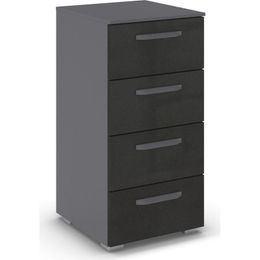 Rauch Schubkastenkommode &raquo;Sideboard Schubladenkommode OTELI mit Dekor- und Hochglanzfront&laquo; Breite 40 cm inkl. Soft-Close-Funktion, mit 4 ger&auml;umigen 
