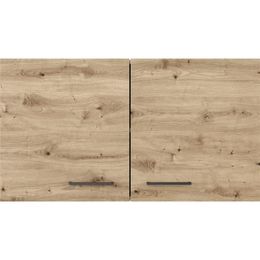 Flex-Well H&auml;ngeschrank &raquo;Cara&laquo; 1 Stk. tlg. (B x H x T) 100 x 54,8 x 32 cm, mit viel Stauraum braun Holzwerkstoff