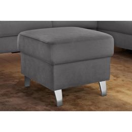 Sit & More sit&more Hocker &raquo;Arngast&laquo; grau Luxus-Microfaser ALTARA NUBUCK (100% Polyester);Struktur (100% Polyester);Flachgewebe (90% Polyester; 10% Polyamid)