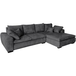 Home Affaire Ecksofa &raquo;Cara Mia L-Form, B: 325 cm - OTTO. Verl&auml;ssliche Qualit&auml;t.&laquo; mit 4 Zierkissen, optional Bettfunktion & Bettkasten Luxus-Microfaser