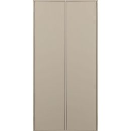 Woood Mehrzweckschrank &raquo;Daily Garderobenschrank&laquo; mit Push-to-Open Funktion, H&ouml;he 200 cm, Breite 50 oder 100 cm beige FSC -zertifizierter Holzwerkstoff