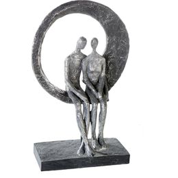 Casablanca by Gilde Dekofigur &raquo;Skulptur Love Place, silber&laquo; silberfarben, Polyresin silber Polyresin