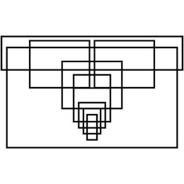 Komar Vliestapete &raquo;Digitaldruck Vlies - Mills Board Center - Gr&ouml;&szlig;e 400 x 250 cm&laquo; bedruckt glatt Wohnzimmer, Schlafzimmer bunt Vlies